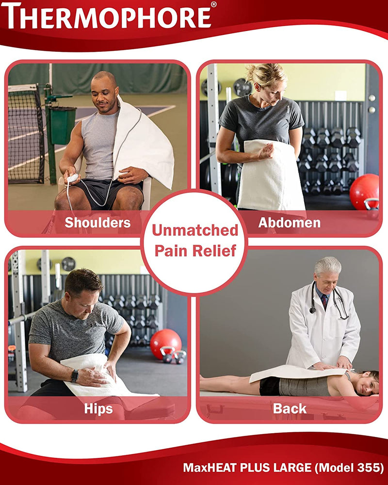 Thermophore MaxHEAT Plus Automatic Moist Heating Pad (Large, Model 355